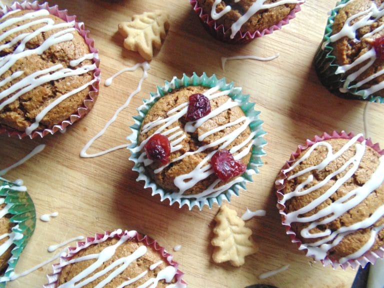 Sticky Orange Gingerbread Muffins – Maverick Baking
