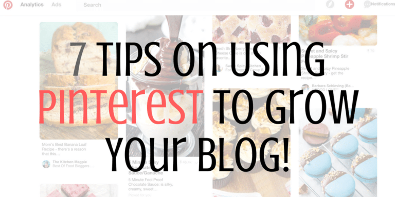 7 Tips on Using Pinterest to Grow your Blog! – Maverick Baking